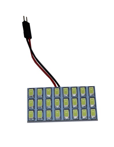 ŻARÓWKA W5W C10W 24 x SMD LED COB 12V PŁYTKA +PRZEJŚCIÓWKI ...