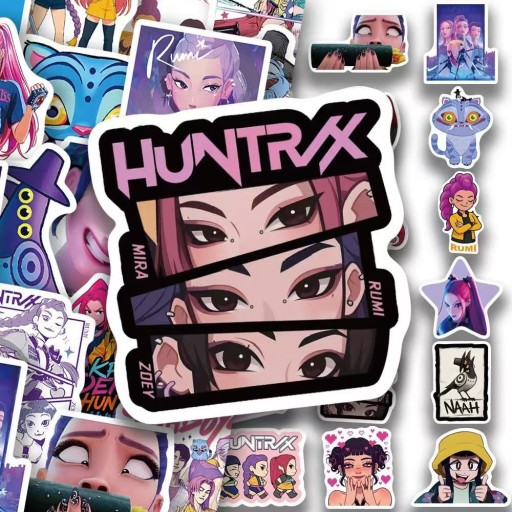 120 DB MATRICA - K-pop Demon Hunters - AJÁNDÉKOK - RUMI ZOEY ÉS MIRA 5CM za 3585.00HUF-ért - Allegro