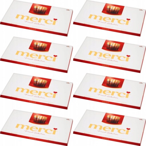 Bombonierka Merci Finest Selection 400g x8 (4014400900217) • Cena ...