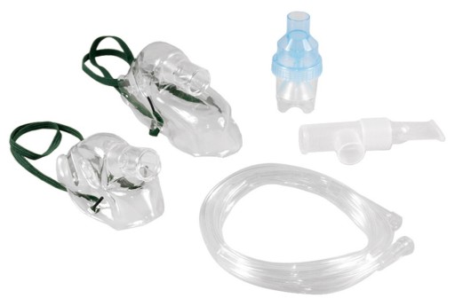 ZESTAW DO INHALATORA NEBULIZATOR 2 MASKI USTNIK PRZEWÓD PROMEDIX PR-850 (5902211101666) • Cena ...