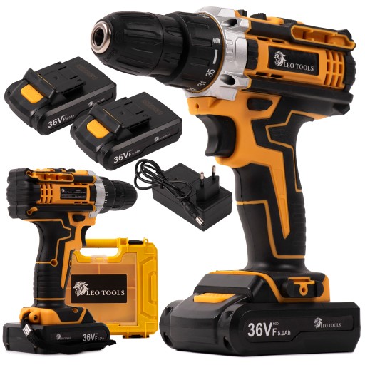 Wkrętarka LEO TOOLS zasilanie akumulatorowe 36 V MOCNA WKRETARKA ...