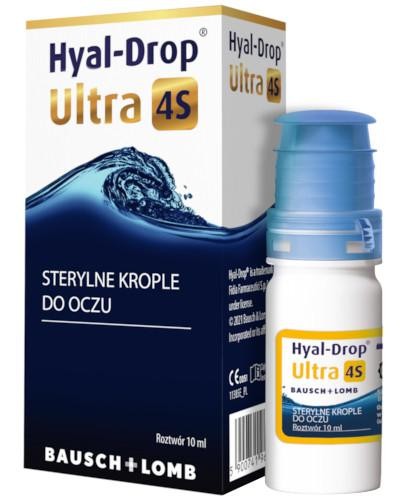 HYAL-DROP ULTRA 4S NAWILŻAJĄCE KROPLE DO OCZU 12762260880 - Allegro.pl