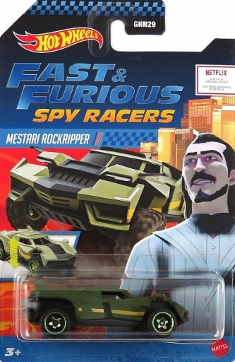 MESTARI ROCKRIPPER autko Fast & Furious HOT WHEELS SPY RACERS ...