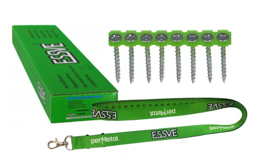 ESSVE WKRĘTY 3,9x40MM DO DREWNA STALI NA TAŚMIE (7317761103295) • Cena ...