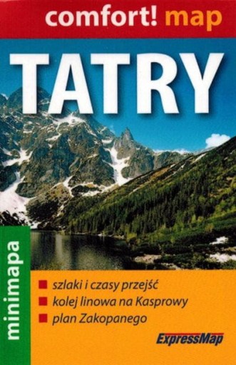 Comfort! map Tatry minimapa Praca zbiorowa - 13.90PLN - Allegro - Raty 0%, Darmowa dostawa ze ...