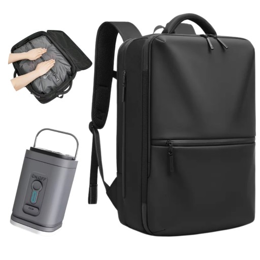 UTAZÓ REPÜLŐGÉP HÁTIZSÁK 70L KÉZI LAPTOP 19" USB-C VÁKUUMOS za 47175 ...