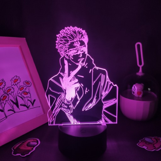 Ryomen Sukuna Manga Jujutsu Kaisen RGB N LED lampa za 754 Kč od Binzhou ...