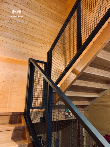 Balustrada metalowa Barierka na schody LOFT • Cena, Opinie • Balustrady ...