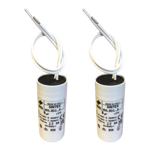 Kondensator 8uF FAAC 414 / G-BAT ORYGINAŁ 2szt. • Cena, Opinie • Napędy 14175068286 • Allegro