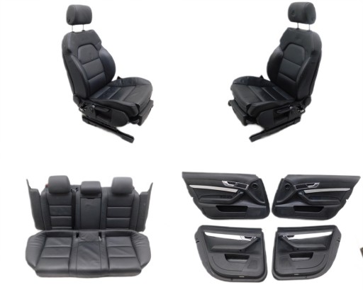 FOTELE KANAPA BOCZKI kompl. - AUDI A6 C6 AVANT S-LINE za 1100.00PLN z ...