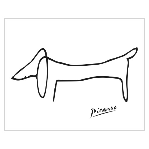 Plakat 30x24 Pablo Picasso Dog (009246) • Cena, Opinie • Plakaty ...