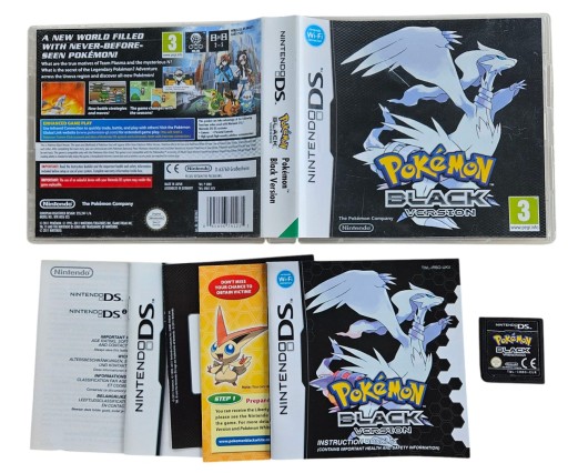 Pokemon Black Nintendo DS pudełkowa - Stan: Używany 515.00PLN - Sklepy ...