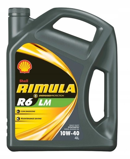 Shell Rimula R6 LM 4 l 10W-40 5011987026308 za 93.20PLN z Sławno ...