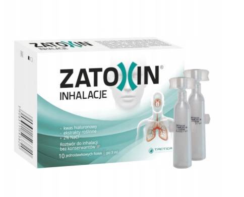 ZATOXIN INHALACJE ampułki do inhalacji 2% NACl (5908311593820) • Cena ...