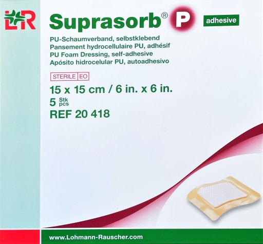 Opatrunek piankowy Lohmann & Rauscher Suprasorb 15x15 cm (4021447204185 ...