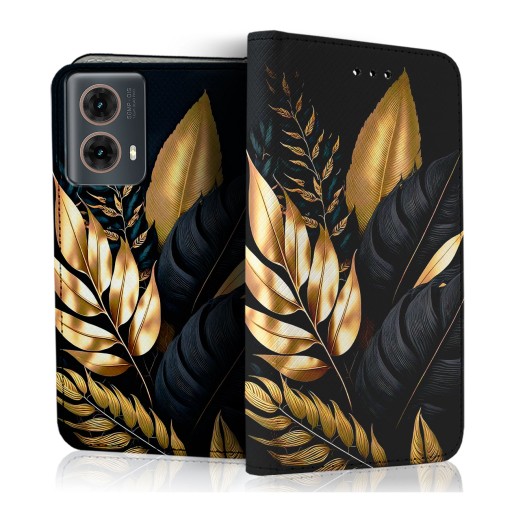 FLIP TOK TELEFONHOZ MOTOROLA MOTO G85 CASE PÉNZTÁRCA MINTÁK ÜVEG GYORS ...