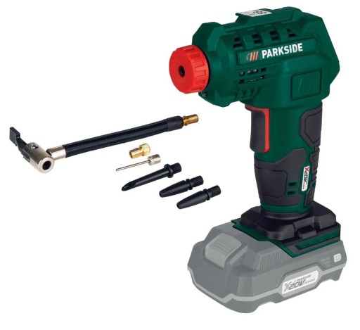 AKUMULATOROWA SPRĘŻARKA POMPKA PARKSIDE PAK 20 LI B2 4056233712216 za ...
