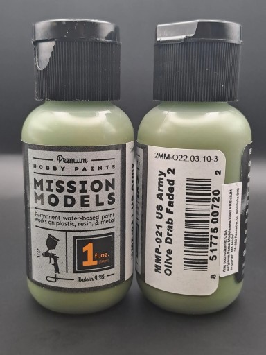 Amerikai hadsereg olívazöld drapp Faded 2 - Mission Models MMP-021 ...
