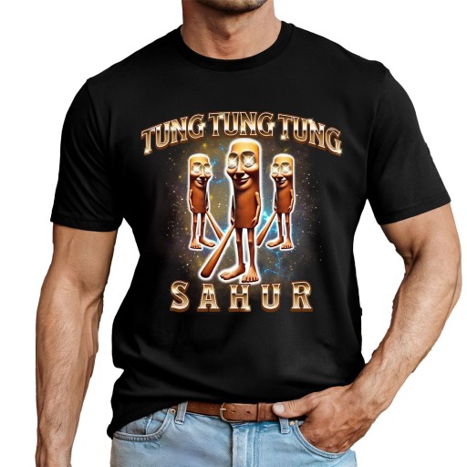 TRIČKO TUNG TUNG TUNG SAHUR BRAIN ROT MEMY MEME PÁNSKÉ L, • Ceny ...