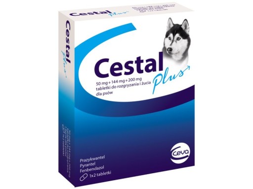 CESTAL PLUS 2TABL odrobaczanie pies (5909991414252) • Cena, Opinie ...