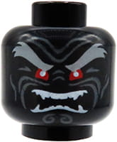 LEGO główka figurki - diabeł / alien / kosmita • Cena, Opinie ...