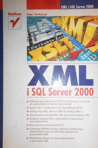 XML i SQL server 2000 - John Griffin (16881487661) | Książka Allegro