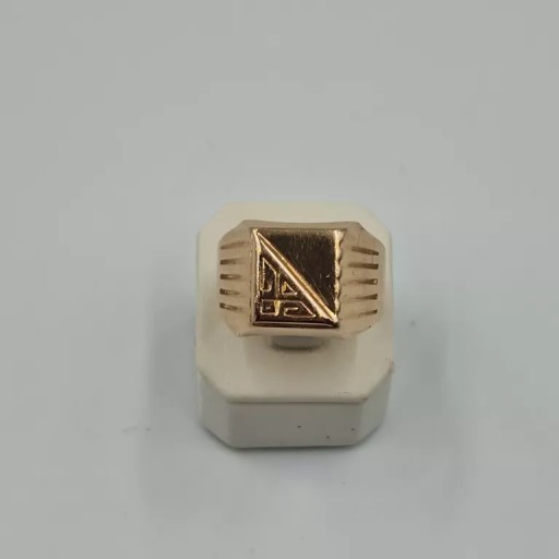 PIĘKNY ZŁOTY MĘSKI SYGNET 583 14K ROZM:24,5/ 6,66G • Cena, Opinie • Sygnety, obrączki ...