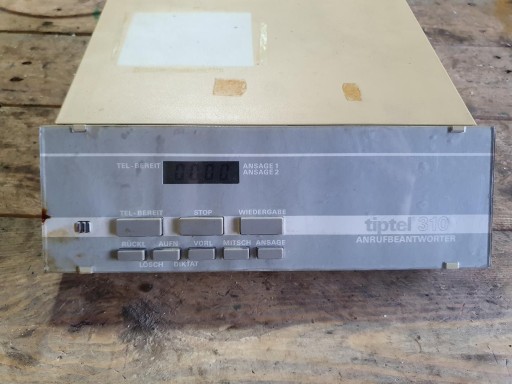 AUTOMATYCZNA SEKRETARKA TIPTEL 310 RETRO PRL ORYGINAŁ • Cena, Opinie • Urządzenia 14932359691 ...