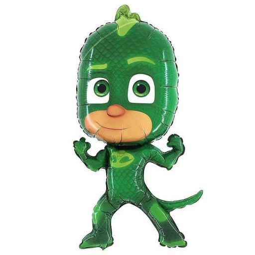Nagy PJMASKS fólia lufi, Pizsihősök, Greg, Gekko, (8057680306757) • Ár ...