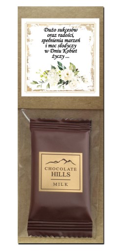 Czekoladki personalizowane dla KOBIET życzenia LOG • Cena, Opinie ...