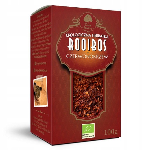Rooibos tea Vörös tea EKO 100g - Dary Natury, (5903246865462) • Ár ...