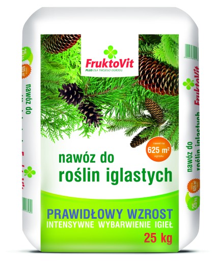 Nawóz Fruktovit do roślin iglastych 25kg (5900498013580) • Cena, Opinie • Nawozy 17409249913 ...