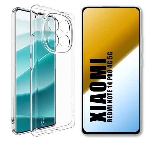 TOK XIAOMI REDMI NOTE 14 PRO 4G 5G TELEFONHOZ VÉDŐ ÁTLÁTSZÓ (CLEAR CASE ...