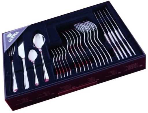 GERPOL 24 SZTUĆCE BELLA KLASYKA KOMPLET 6 OSÓB PW (73008) • Cena ...