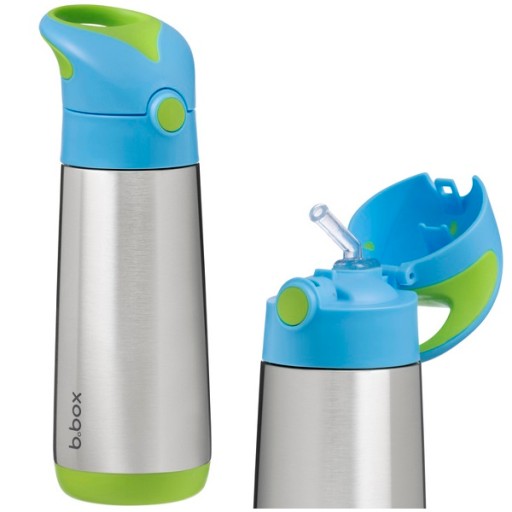 B.BOX BIDON TERMICZNY ZE SŁOMKĄ 500 ml OCEAN BREEZ (9353965010418) • Cena, Opinie • Śniadaniówki ...