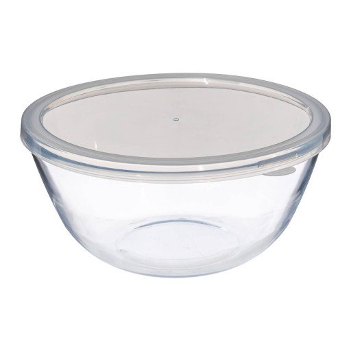 MISKA SZKLANA Z POKRYWKĄ, transparentne szkło (189401) • Cena, Opinie ...