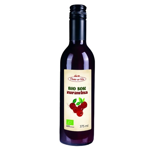 Bio brusnicový džús 375 ml Prosto ze Wsi za 6.56EUR - Allegro