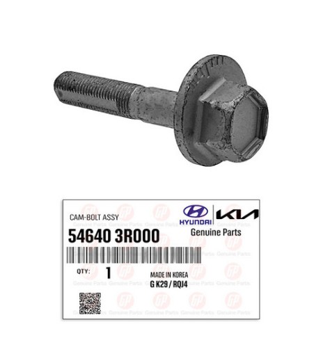 KIA HYUNDAI ŚRUBA ZBIEŻNOŚCI MIMOŚRODOWA WAHACZA TYŁ 546403R000 ...
