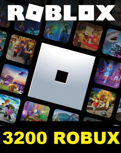 ROBLOX KÓD NA 3200 ROBUX 3200RS ROBUXŮ GIFT CARD MĚNA DÁRKOVÁ KARTA za ...
