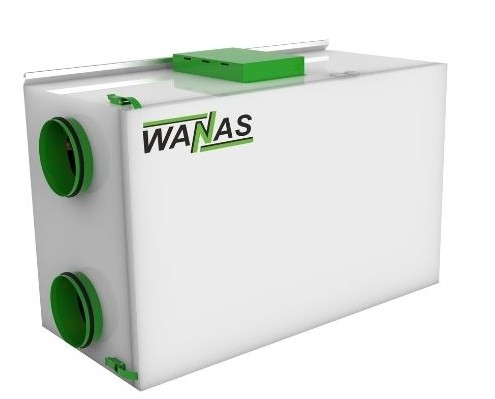 Rekuperator WANAS COMBO 430 LIGHT XF • Cena, Opinie • Rekuperatory ...