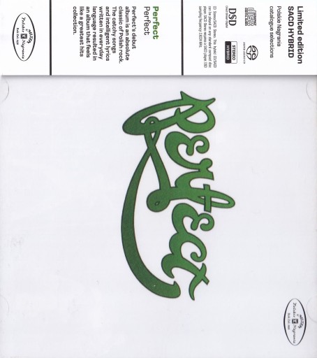 PERFECT BIAŁY ALBUM SACD HYBRID 1 CD LIMITED 2023 GOLD DISC NIE PŁACZ EWKA 14794670796 - Sklepy ...