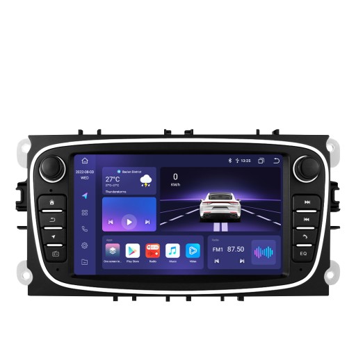 Ford Mondeo S-Max Focus CarPlay Radio Android FM RDS DAB+ GPS 4G WiFi ...
