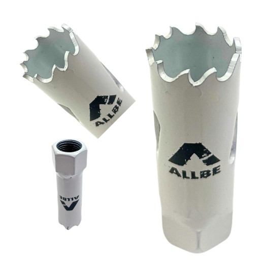 Fémlyukfúró, INOX acélhoz, koronafúró, Bi-Metal 19 mm-es lyukfúró ...