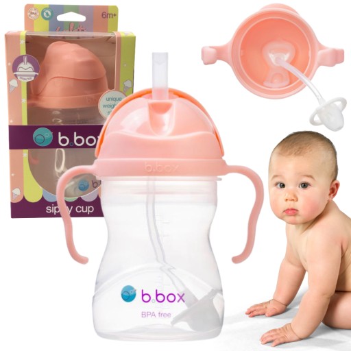 Bidon B.Box Gelato Tutti Frutti 0,24 l różowy (9353965005216) • Cena, Opinie • Kubki i bidony ...