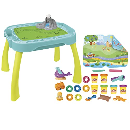 Play-Doh All-in-One Creativity Starter Station Activity Table ...