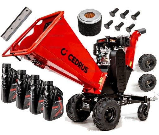 Rozdrabniacz spalinowy Cedrus RB04PRO-E 12000 W 12,50 KM 6 l ...
