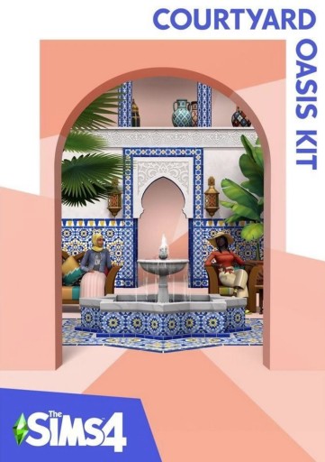 The Sims 4 Oaza na patio Kolekcja / The Sims 4 Courtyard Oasis Kit PC ...