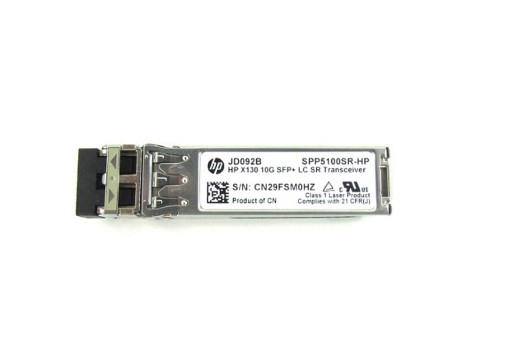 MODUŁ HP X130 10G SFP+ LC SR TRANSCEIVER JD092B - Sklep, Opinie, Cena w ...