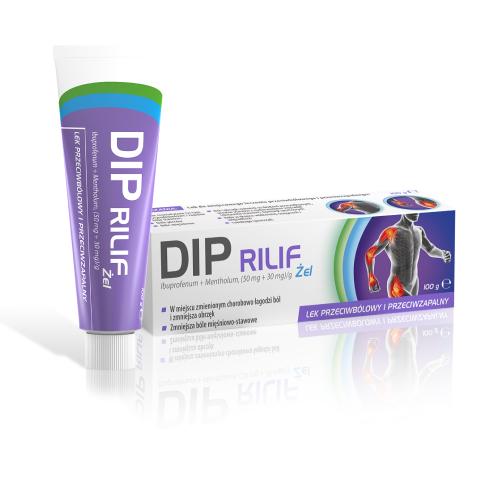 DIP RILIF żel przeciwbólowy - 100g (5909990432646) • Cena, Opinie ...