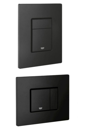 Przycisk spłukujący do WC GROHE Skate Cosmopolitan czarny mat 38732KF0 ...